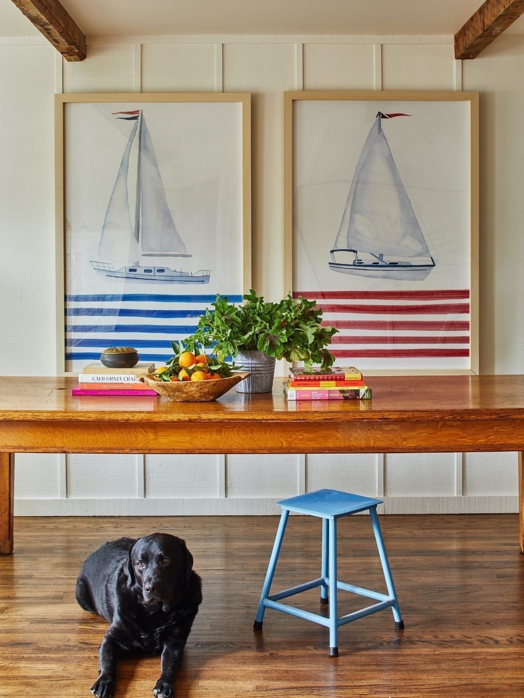 nautical framed artwork