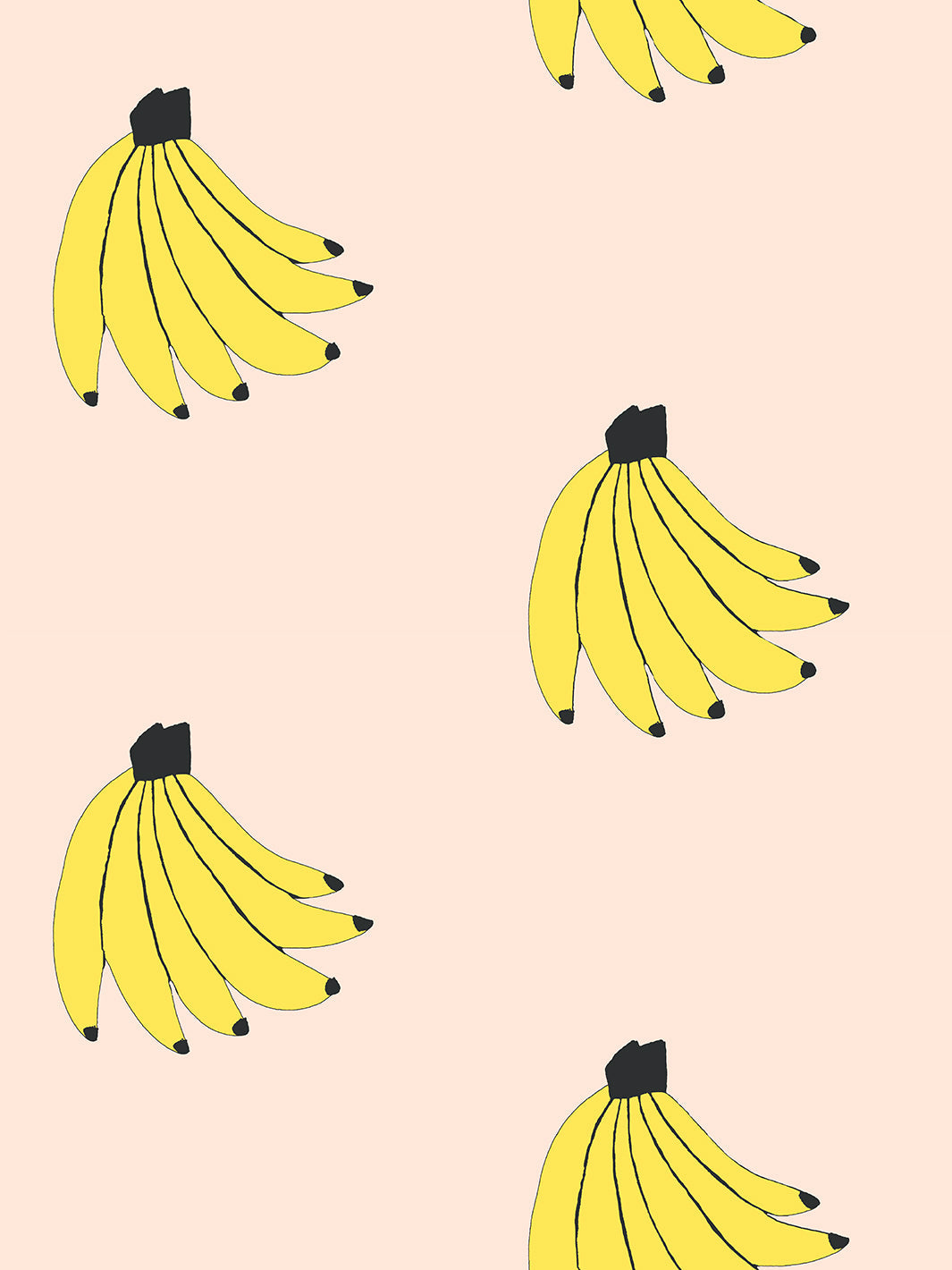 banana pattern wallpaper