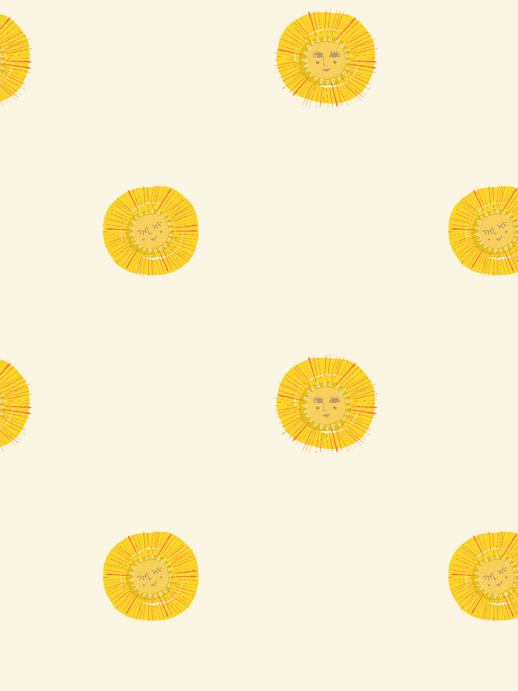 sun pattern wallpaper