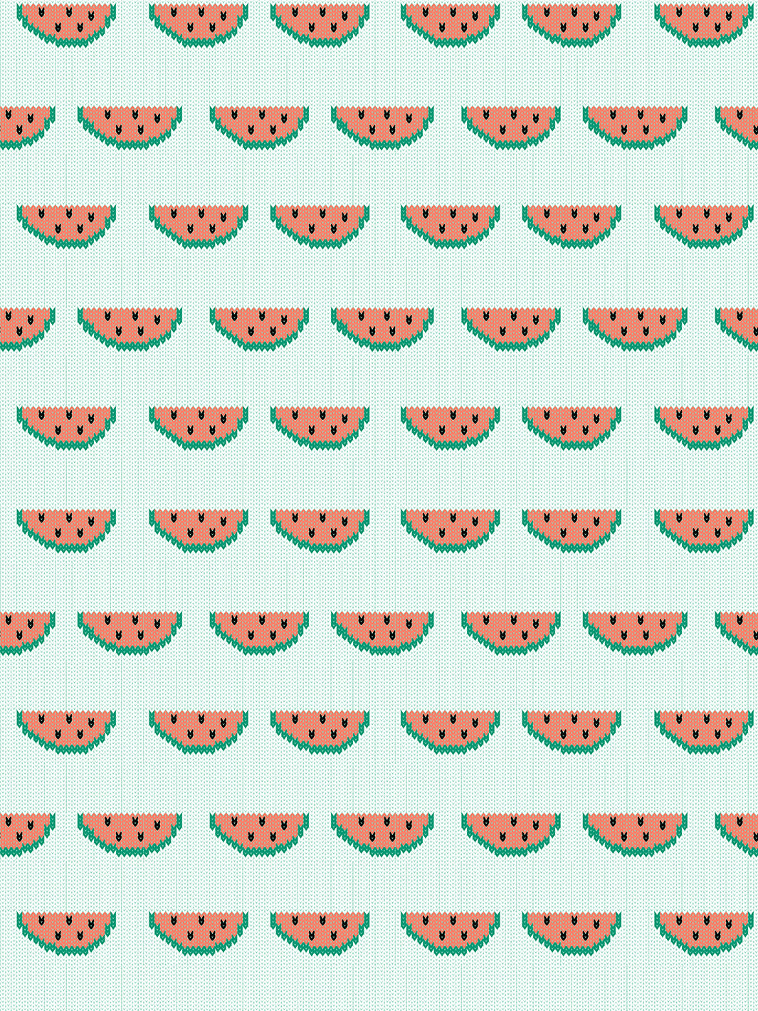watermelon pattern wallpaper