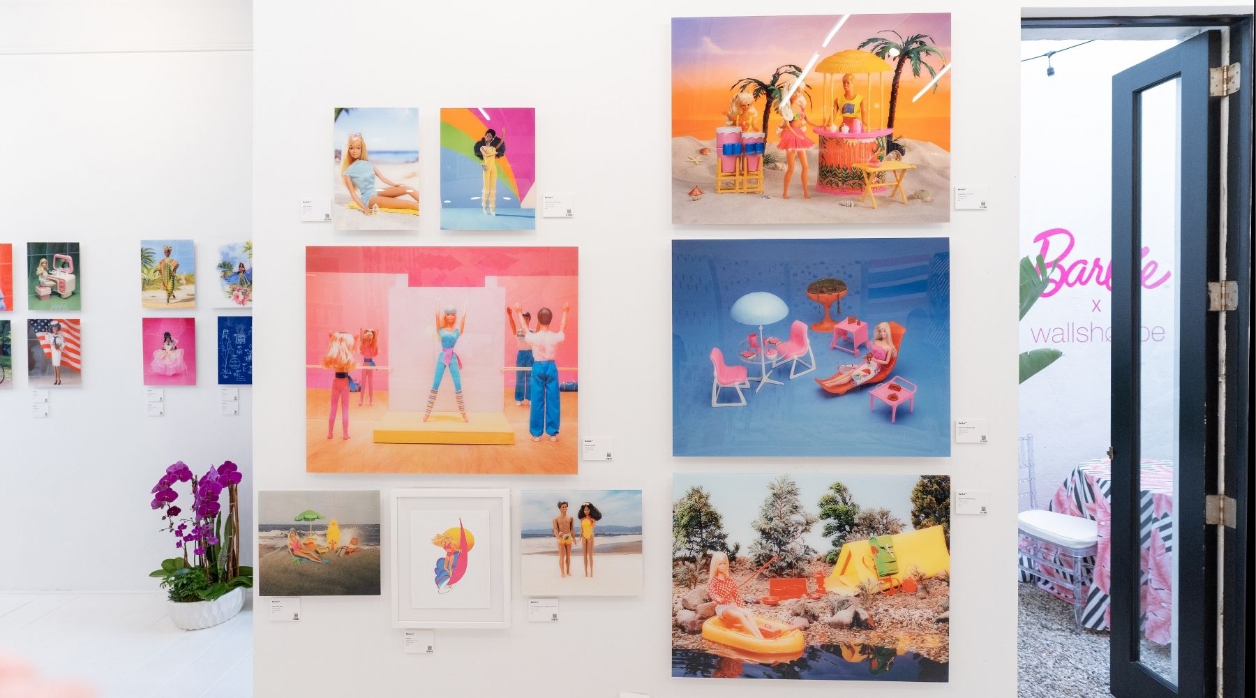 Exclusive Barbie™ Art Gallery Virtual Tour – Wallshoppe