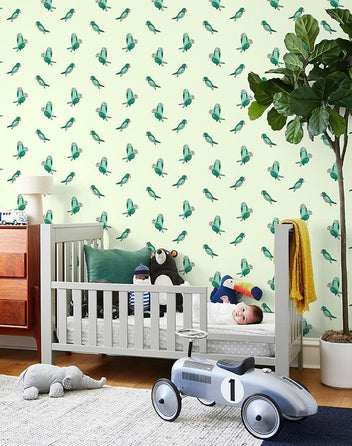 Kids Wallpaper for Walls - Non-Toxic Designer Children's Wallpaper ...