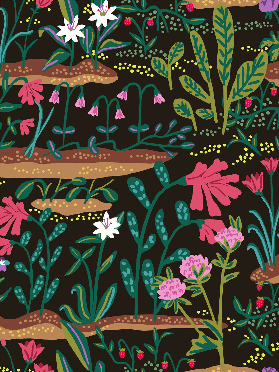 'Josefin' Wallpaper by Sarah Jessica Parker - Onyx – Wallshoppe