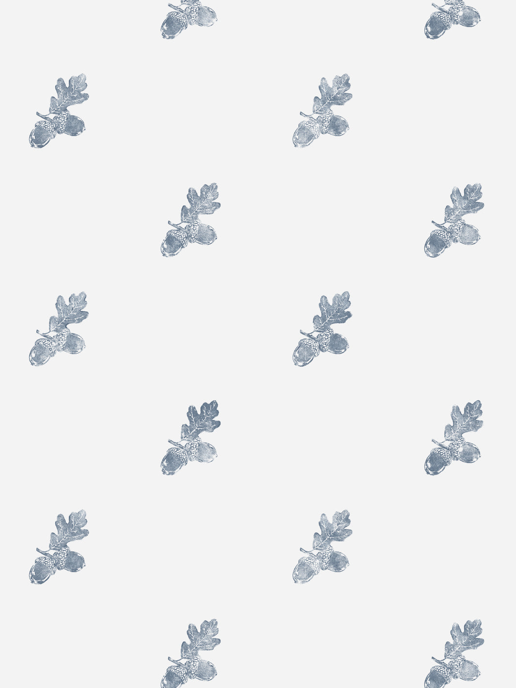 'Valley Acorn' Wallpaper by Nathan Turner - Blue – Wallshoppe
