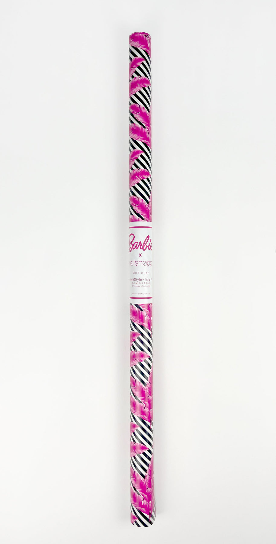 Barbiestyle™ Isla Palm Gift Wrap - 219 Barbie™ Pink & Black – Wallshoppe