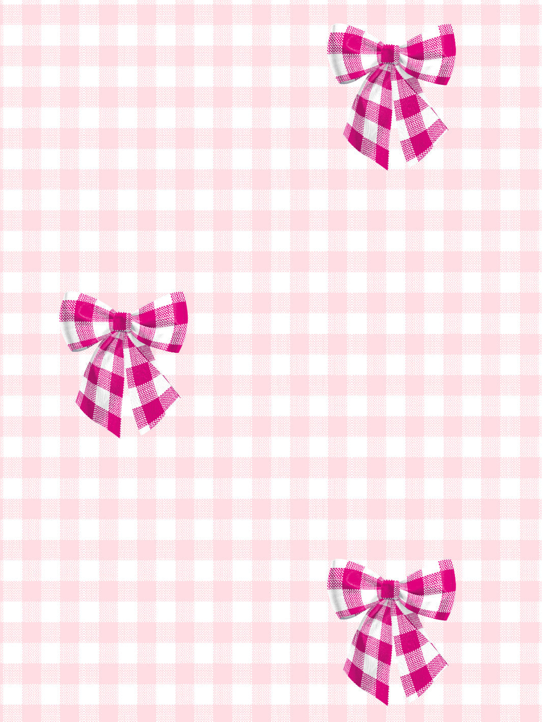 'Barbie™ Gingham Bow' Wallpaper by Barbie™ - 219 Pink on Ballet Slippe ...