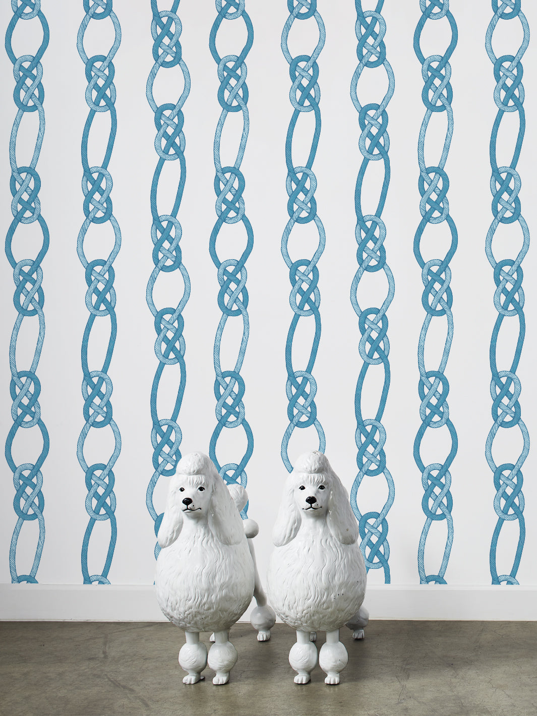 'Barbie™ Knot' Wallpaper by Barbie™ - Lapis – Wallshoppe