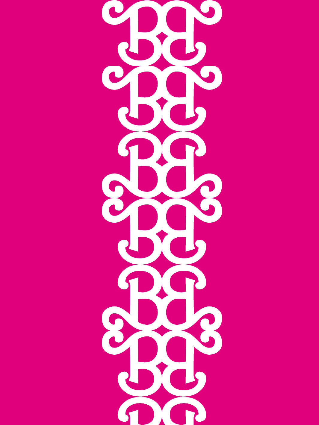 'Barbie™ Lace Stripe' Wallpaper by Barbie™ - 219 Pink – Wallshoppe