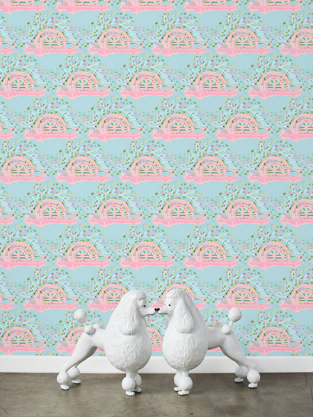 'Barbie™ Land Aerial Map' Wallpaper by Barbie™ - Sky – Wallshoppe