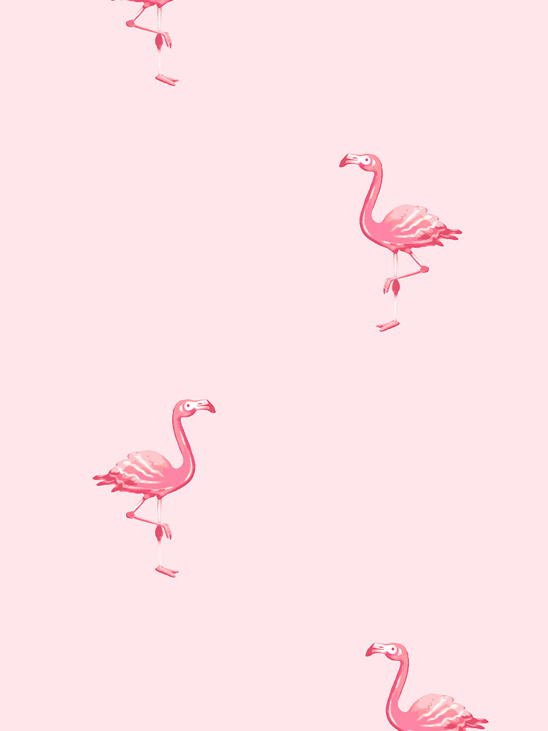 'Barbie™ Land Flamingos' Wallpaper by Barbie™ - Piggy Bank – Wallshoppe
