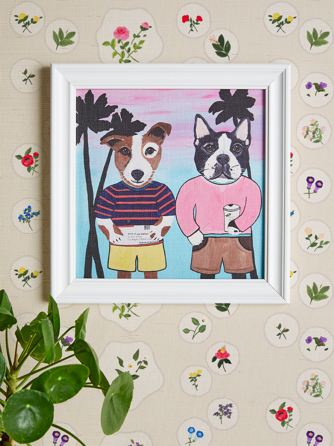 'Parking Ticket And A Latte' by Carly Beck Art Print – Wallshoppe