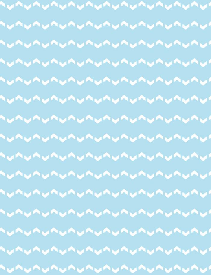Baby Blue Chevron Background