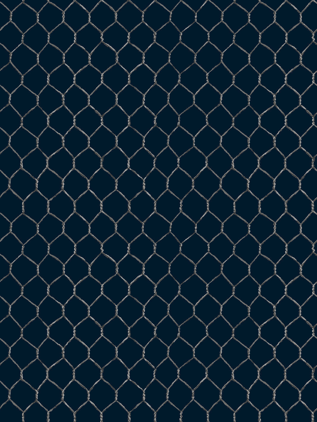 'Evelyn's Chicken Wire' Wallpaper by Sarah Jessica Parker - Metal on N ...