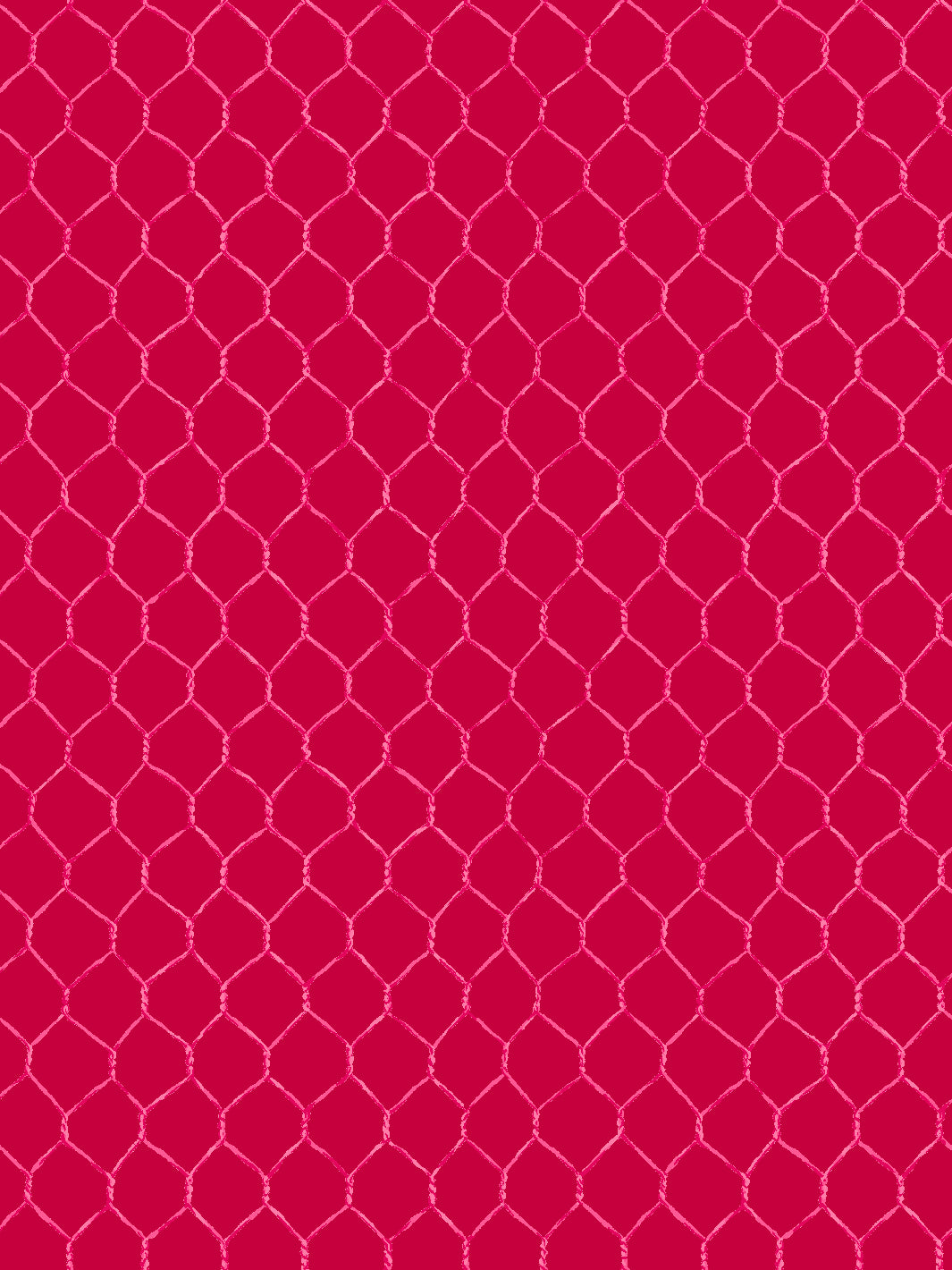 'Evelyn's Chicken Wire' Wallpaper by Sarah Jessica Parker - Pink on Ge ...