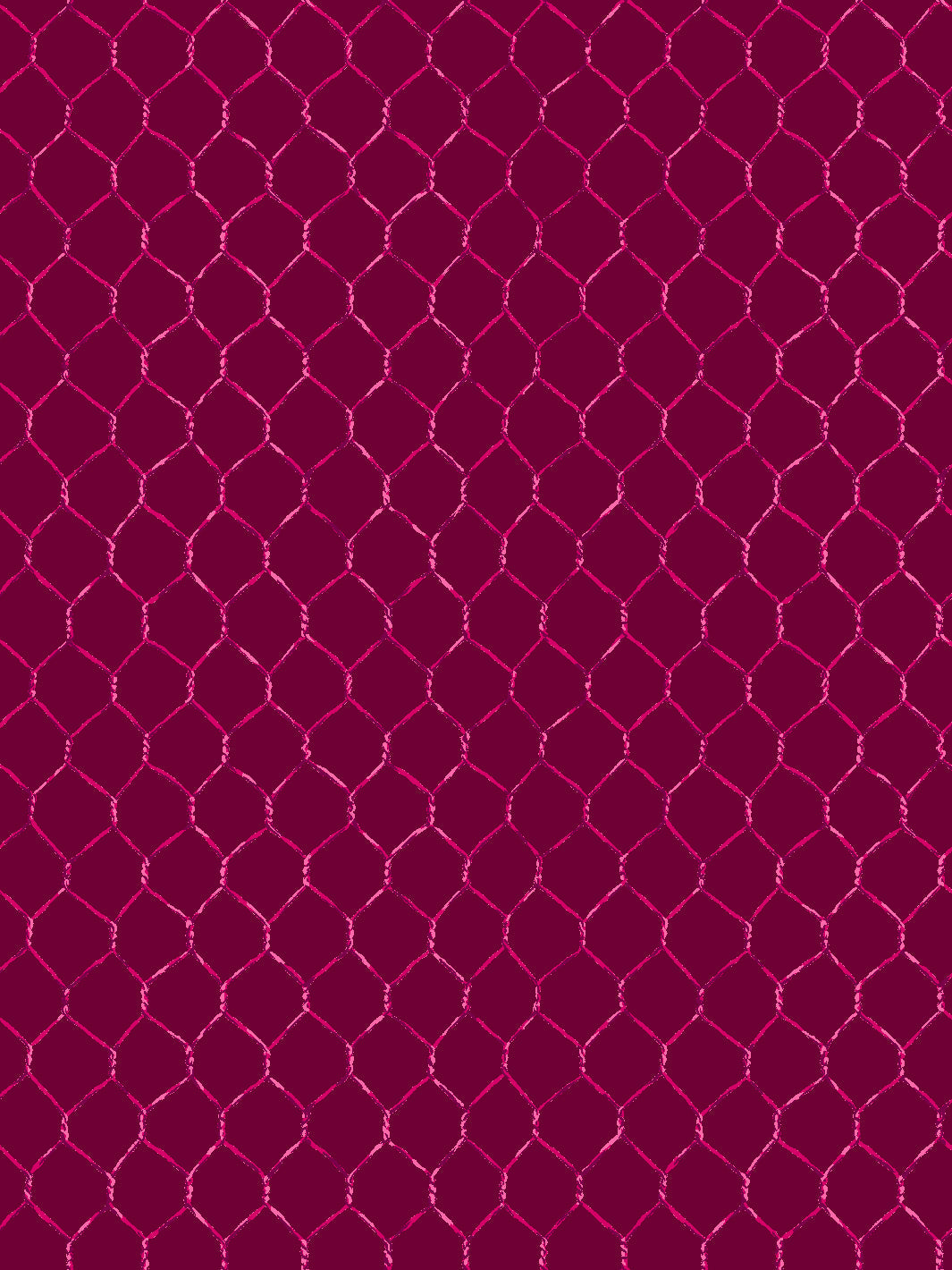 'Evelyn's Chicken Wire' Wallpaper by Sarah Jessica Parker - Raspberry ...