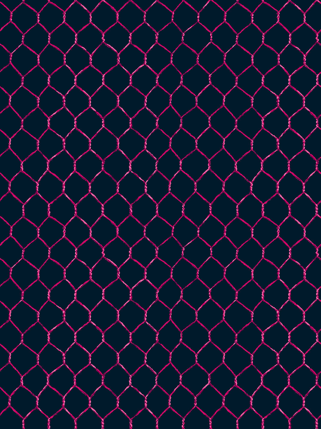 'Evelyn's Chicken Wire' Wallpaper by Sarah Jessica Parker - Raspberry ...