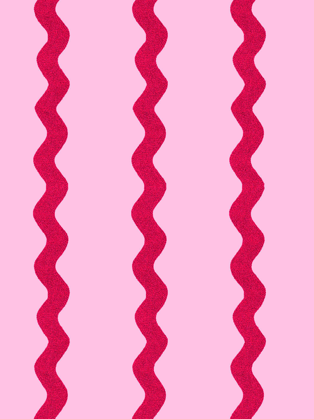 'Ric-Rac Stripe' Wallpaper by Sarah Jessica Parker - Rosé Geranium ...