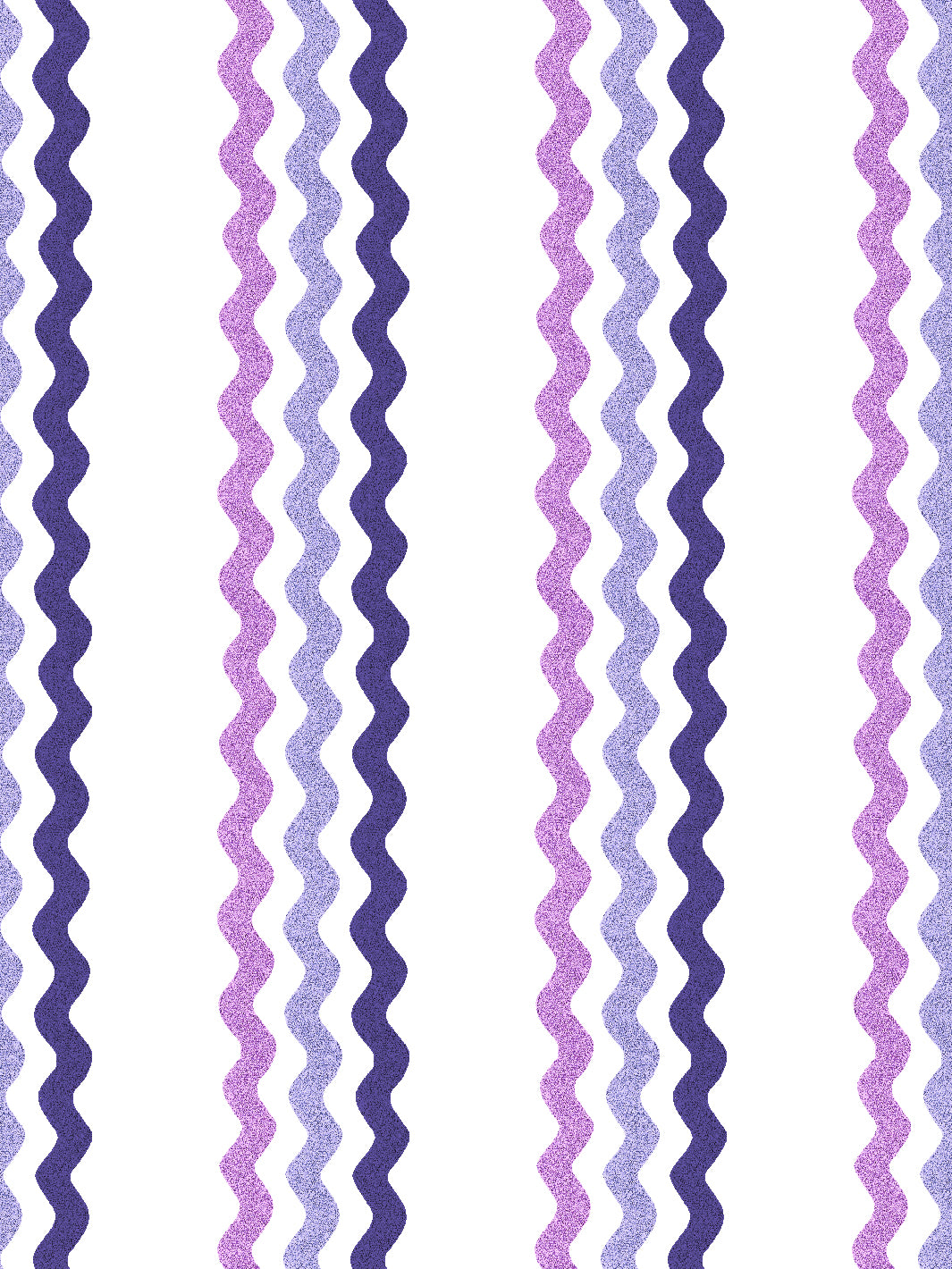'Ric-Rac Bands' Wallpaper by Sarah Jessica Parker - Lilac Lavender Con ...