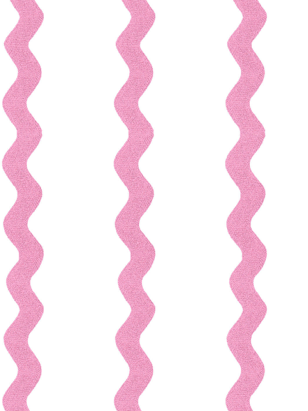 'Ric-Rac Stripe on White' Wallpaper by Sarah Jessica Parker - Blush ...