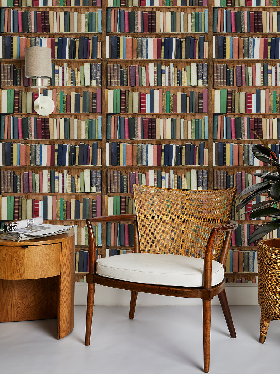 'Stacks' Wallpaper by Sarah Jessica Parker - Natural – Wallshoppe
