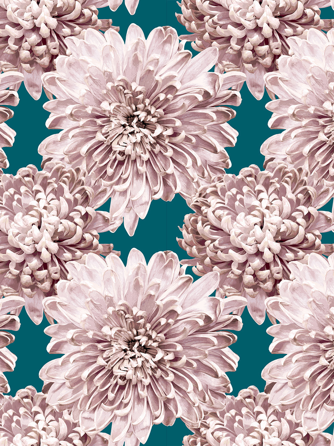 'The Mums' Wallpaper by Sarah Jessica Parker - Peacock – Wallshoppe