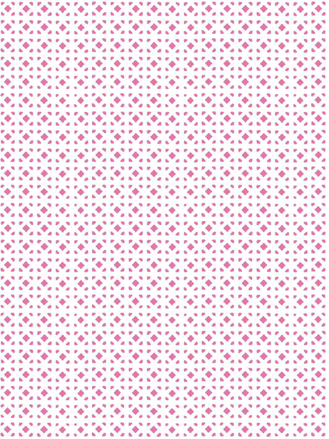 'Barbie™ Dreamhouse Breezeblocks' Wallpaper by Barbie™ - Berry – Wallshoppe