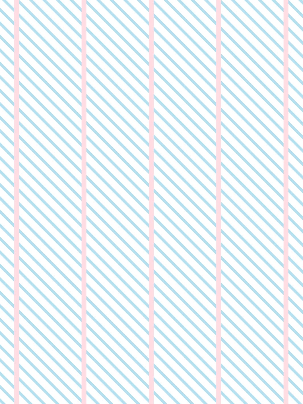 'Barbie™ Dreamhouse Stripes' Wallpaper by Barbie™ - Baby Blue Pink ...