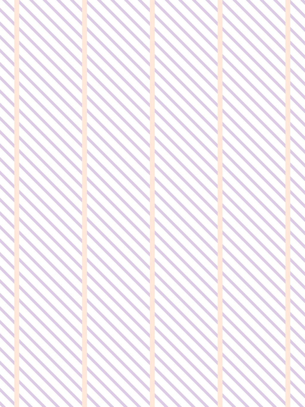 'Barbie™ Dreamhouse Stripes' Wallpaper by Barbie™ - Lavender – Wallshoppe