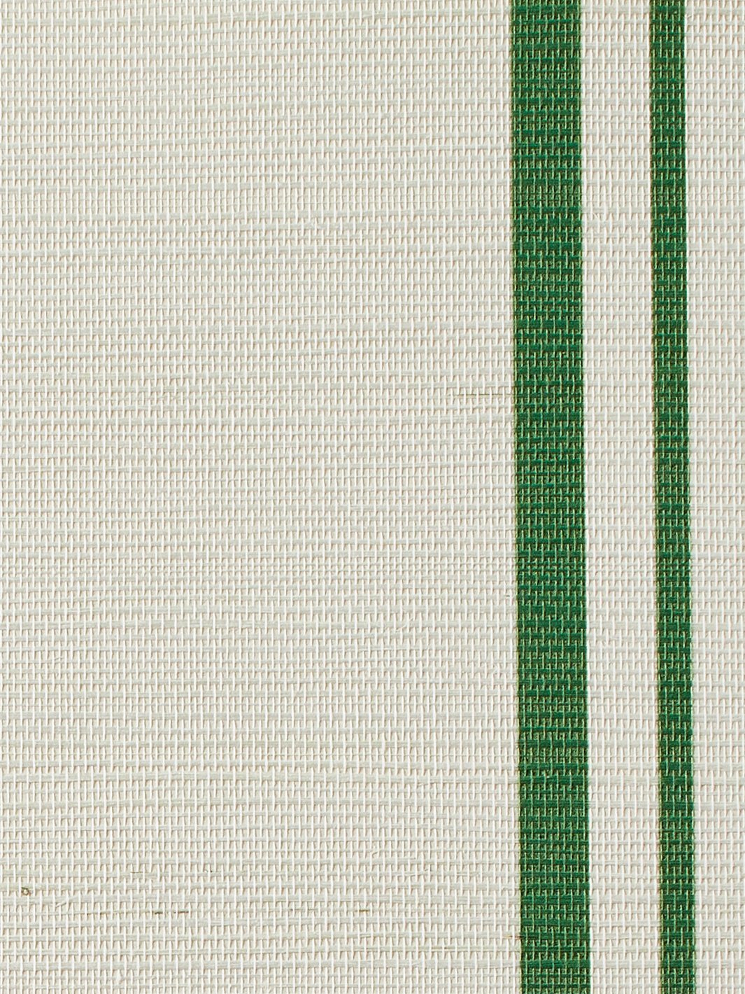 'Yorkshire Stripe' Grasscloth' Wallpaper by Wallshoppe - Green