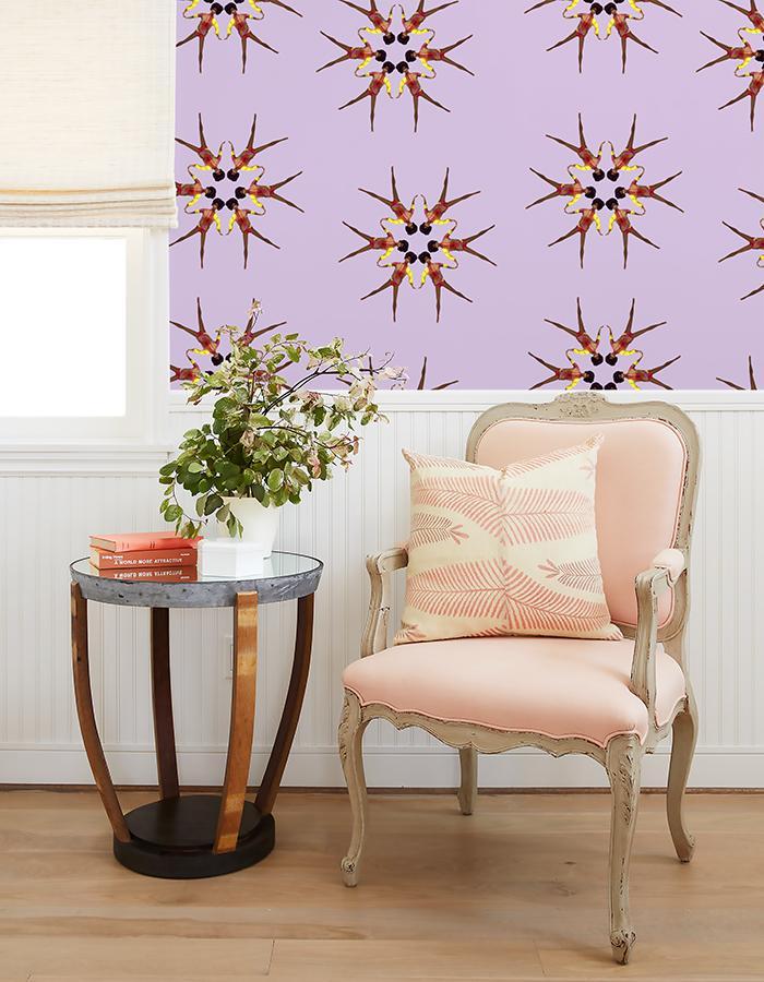 'Synchronized Vintage Christie™' Wallpaper by Barbie™ - Lavender ...